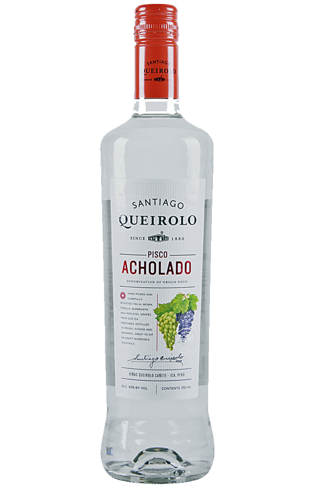 Buy Santiago Queirolo Pisco Acholado from Peru Online at Hic!