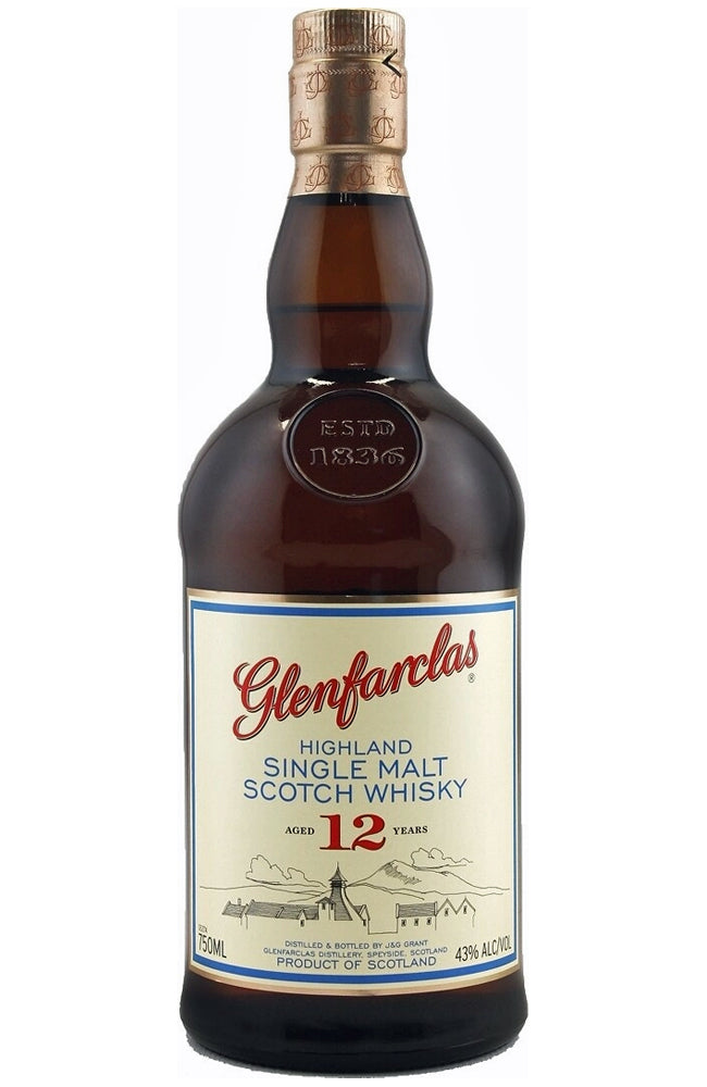Buy Glenfarclas 12 Year Old Highland Single Malt Whisky at Hic!