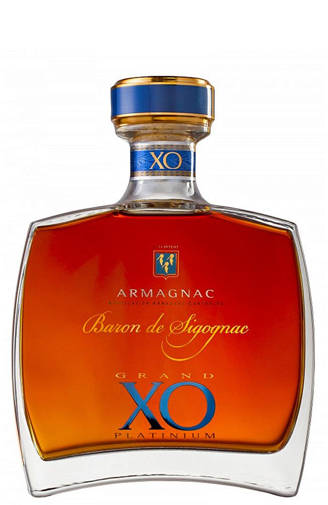 Buy Baron de Sigognac Armagnac XO Platinum Online at Hic!